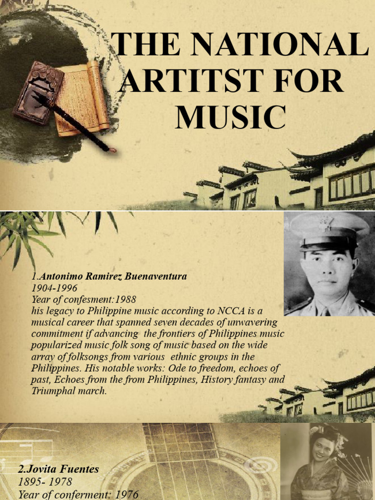 The National Artitst of | PDF | Performing Arts | Entertainment