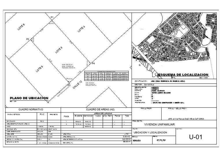 Plano de Ubicación y Localización | PDF
