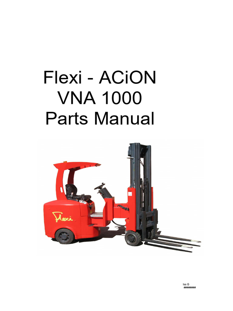 Narrow Aisle Flexi 15N-1000 | PDF | Axle | Screw