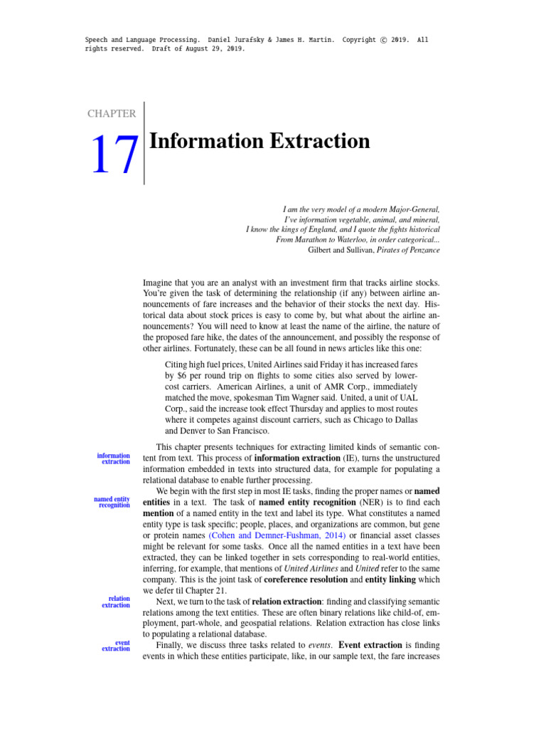 Speech and Language Processing | PDF | Syntax | Statistical Classification