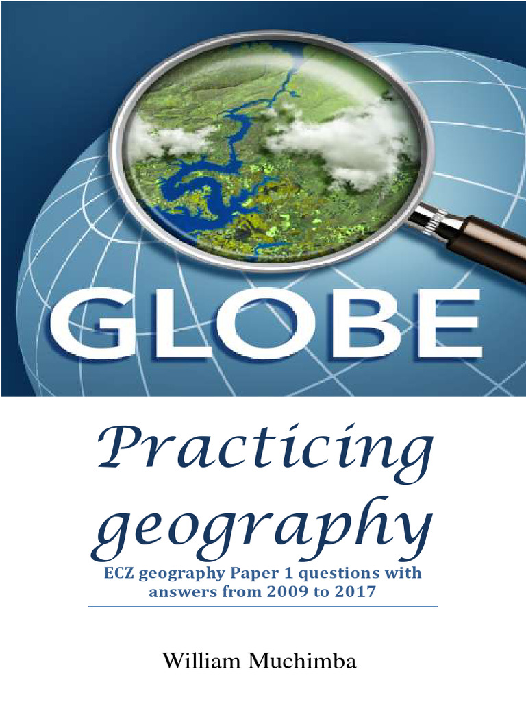 ECZ Geography Paper 1 Q&A (2009-2017) | PDF | Atmosphere Of Earth | Rain
