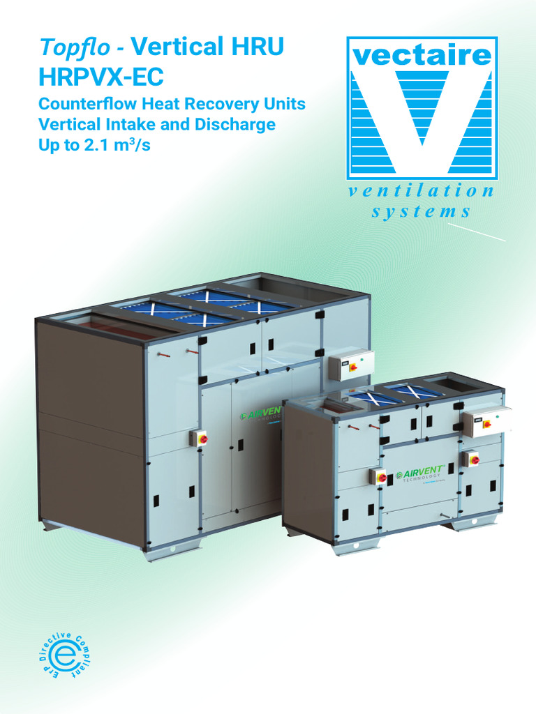 Topflo Vec 221021 (Heat Recovery Units) | PDF