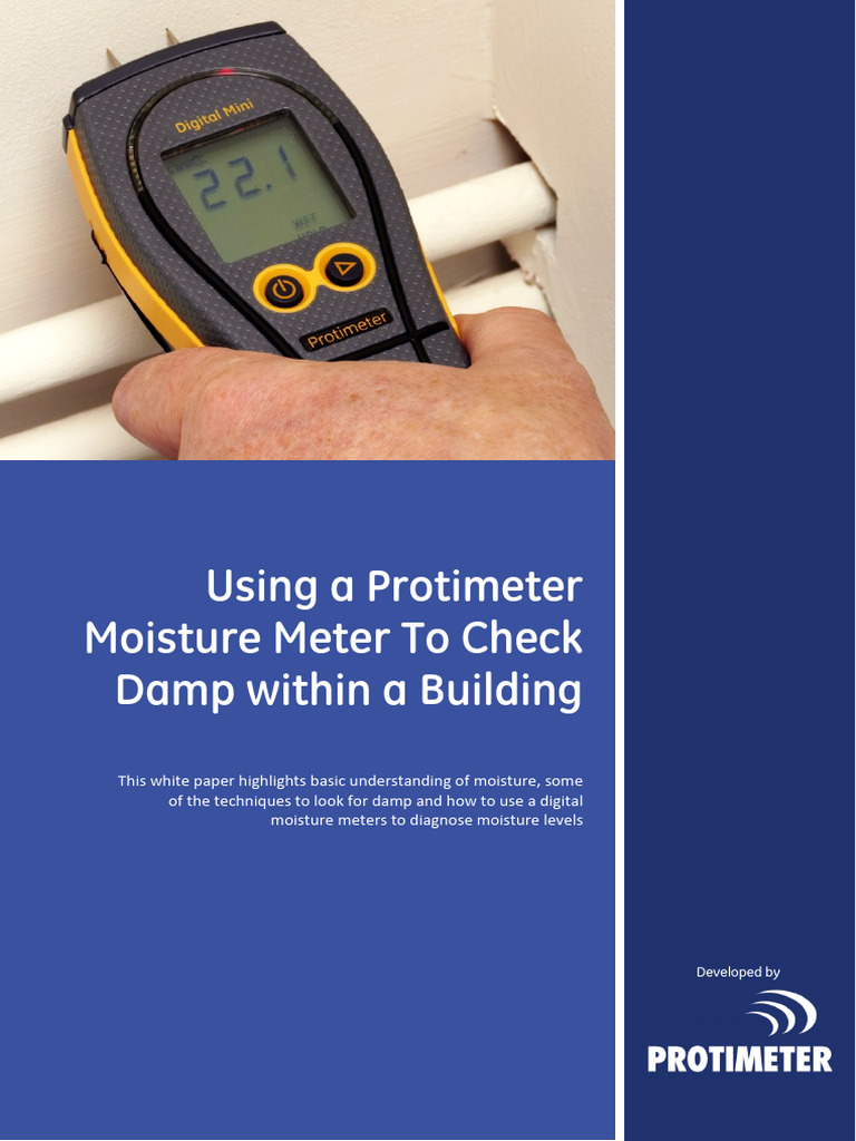 Protimeter - Damp Meter | PDF | Humidity | Condensation