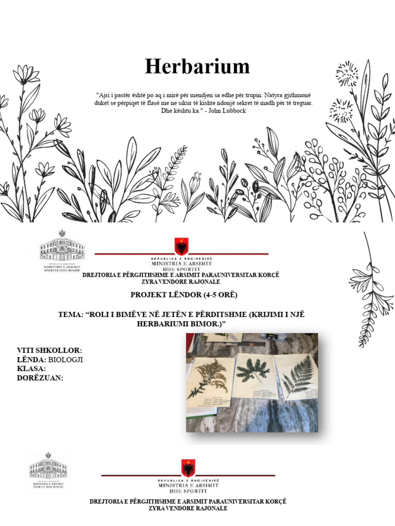 Herbarium | PDF