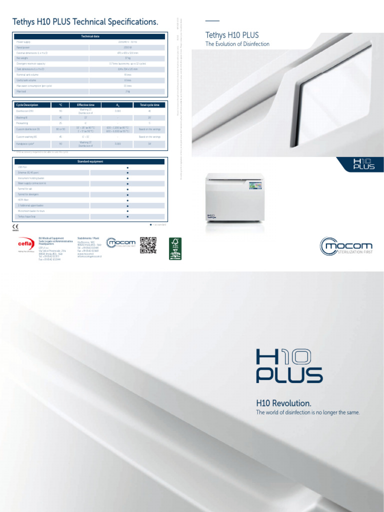 Mocom Th10 Plus 2021 GB | PDF | Computer Network | Disinfectant