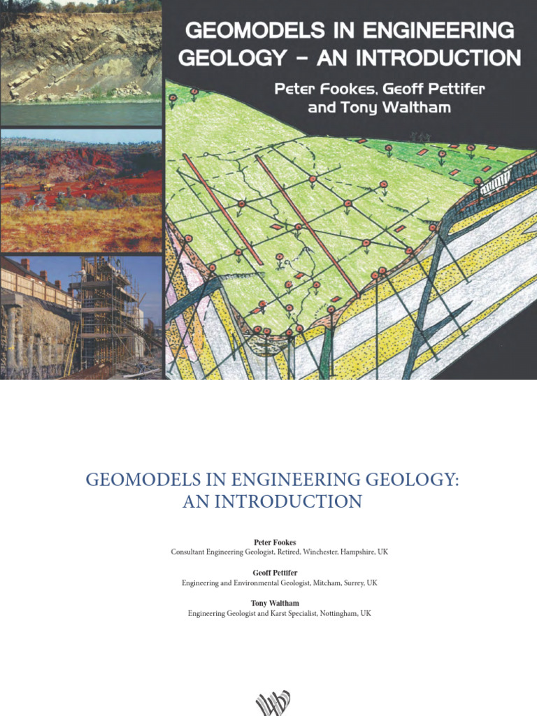 Geomodels in Engineering Geology | PDF | Geology | Sedimentary Rock