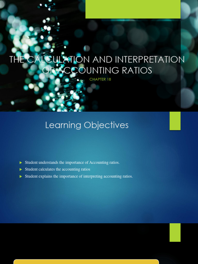 Introduction To Ratio Analysis (Autosaved) | PDF | Revenue | Working ...