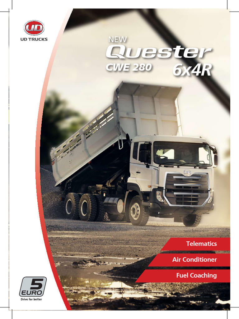 Quester CWE 280 6x4R Euro5 | PDF
