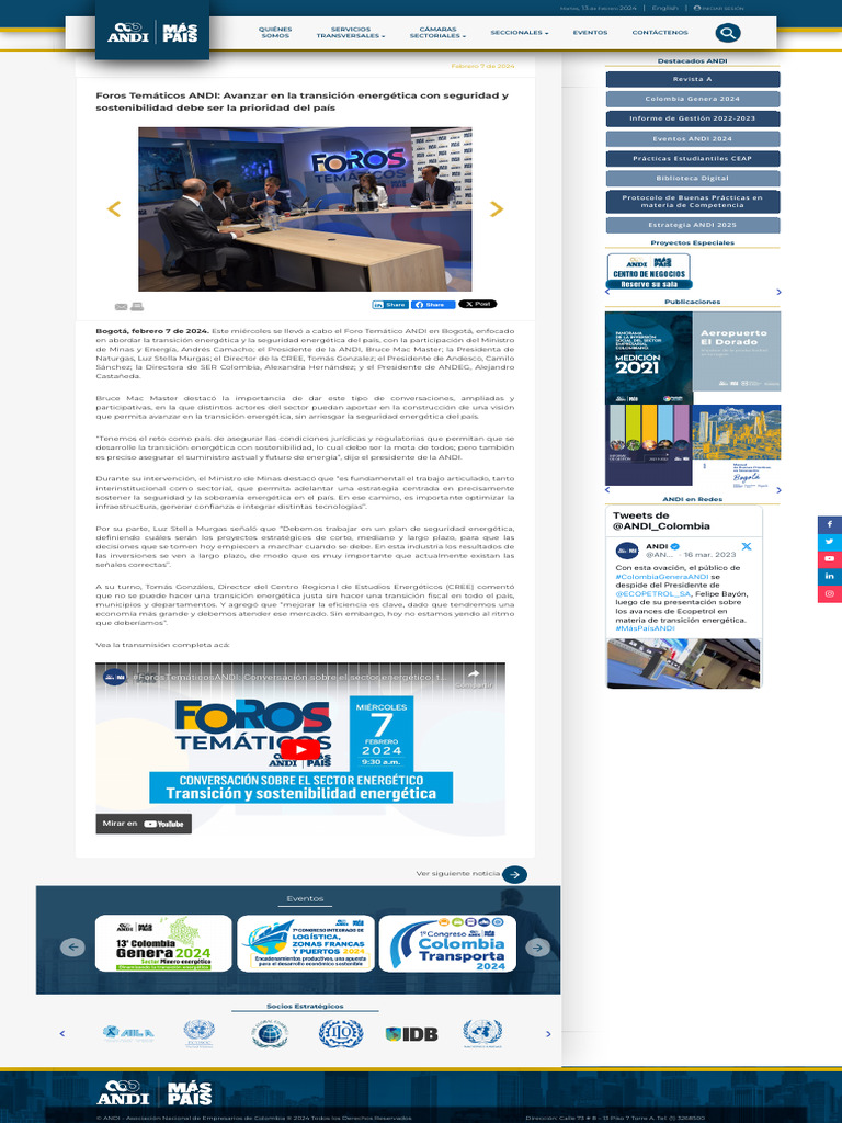 ANDI - Noticias | PDF | Colombia | Economias