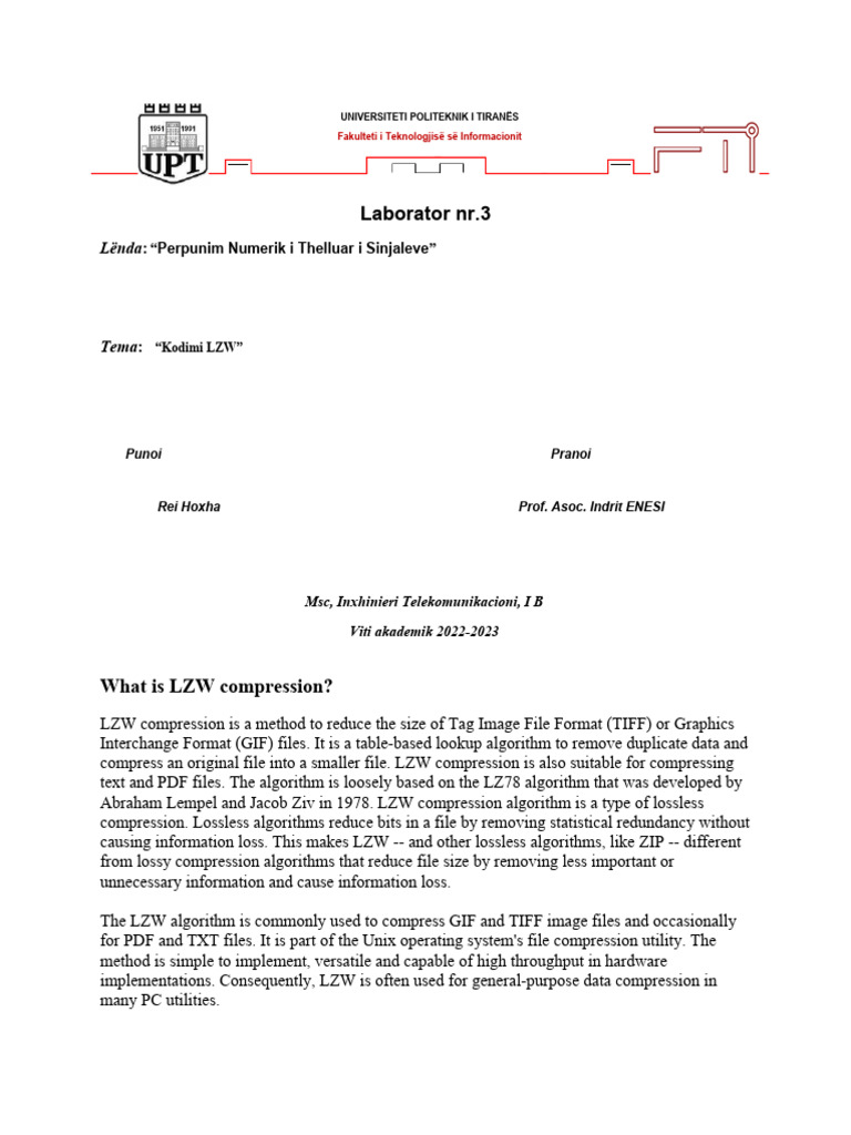 LZW Compression Explained | PDF | Data Compression | Code