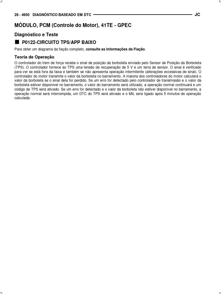 Módulo, PCM (Controle Do Motor), 41te - Gpec - Fiat Freemont | PDF