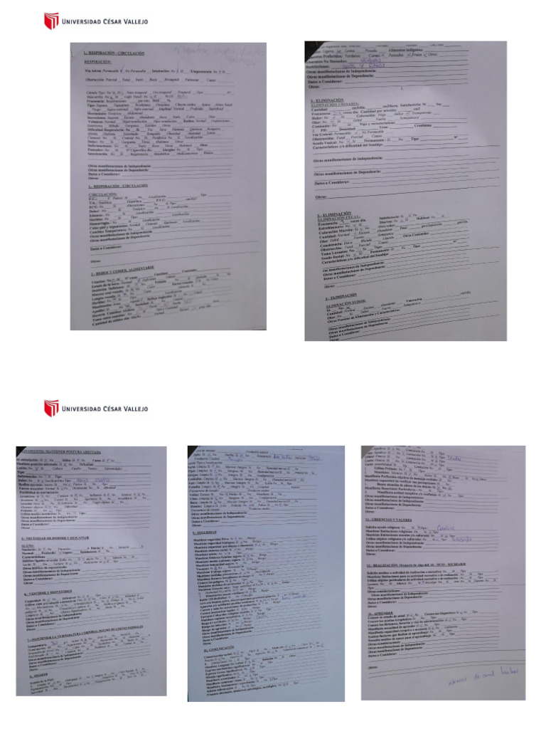 Caso Clinico - HMC | PDF | Ansiedad | Dolor