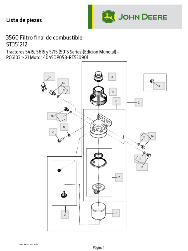 5715 Fuel Filter Vem | PDF | Motores | Bienes manufacturados