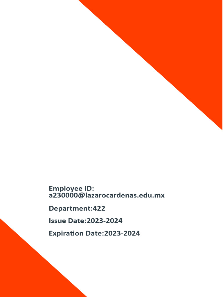 Laboratory Technician Id Card Template | PDF