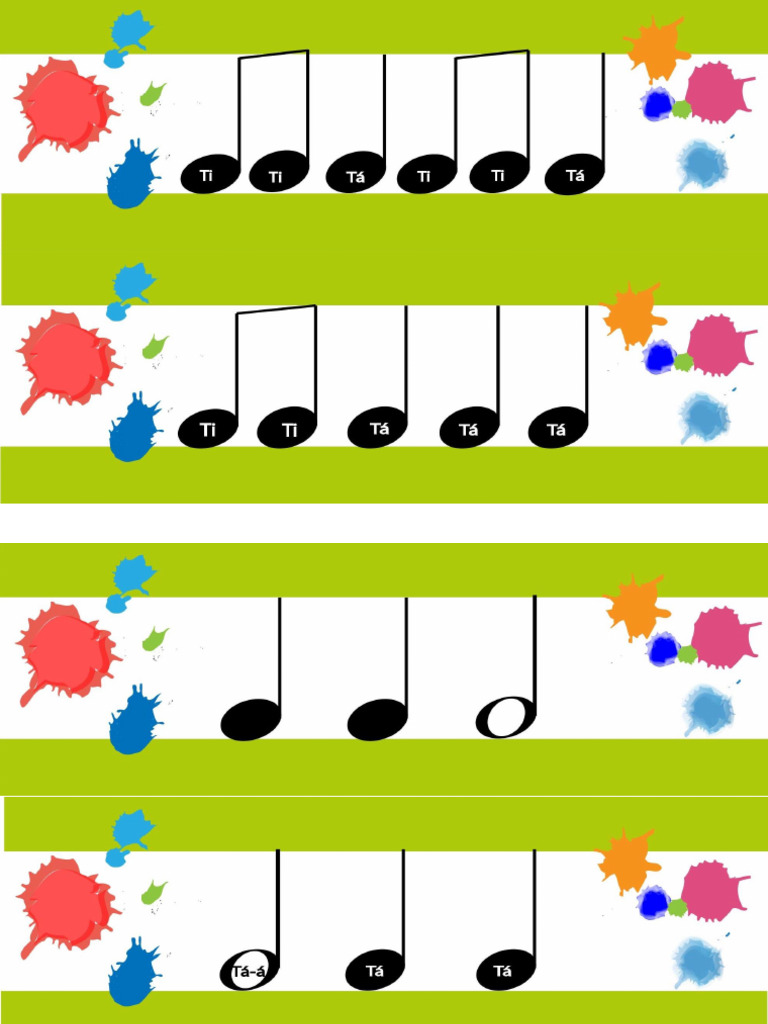 Fichas Ritmo PDF | PDF