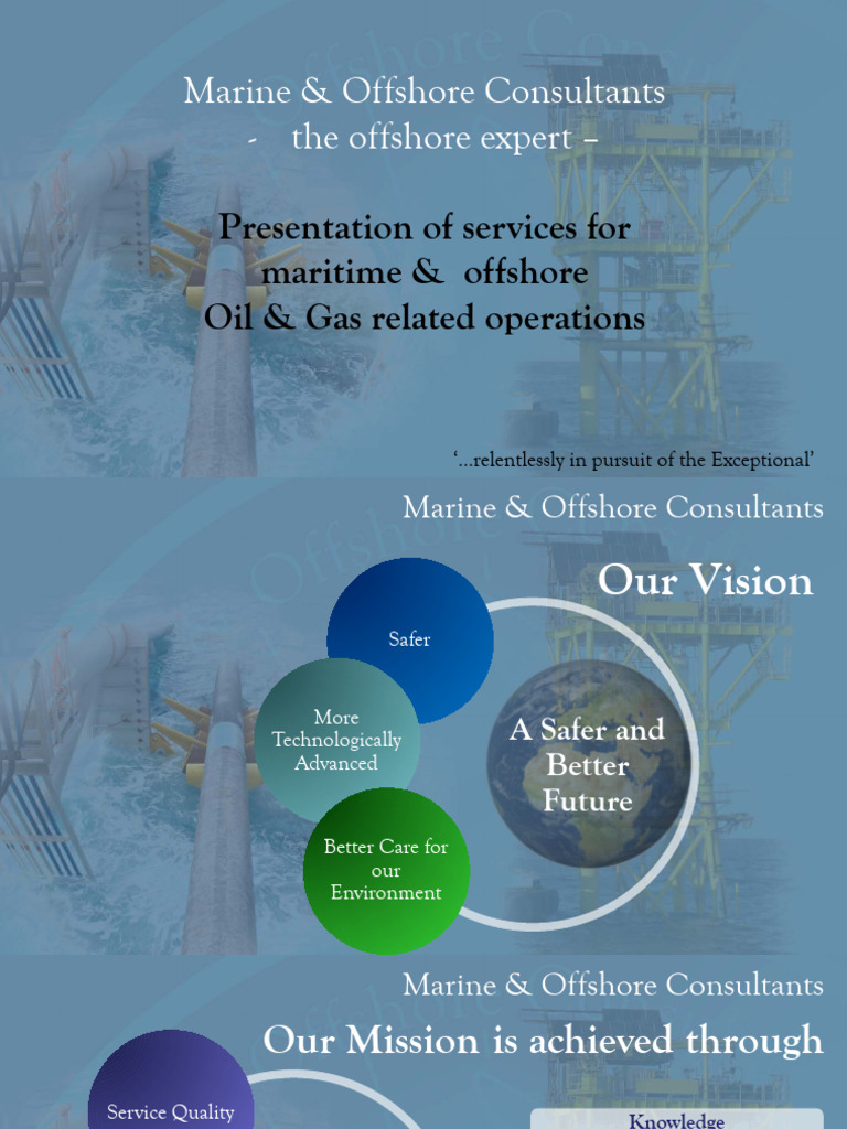 2015.01 MOC Oil & Gas - Company Presentation | PDF | Offshore Drilling | Consultant