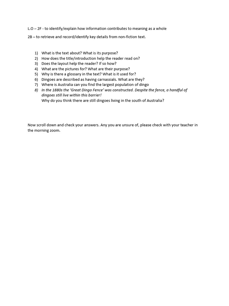 Comprehension_questions | PDF