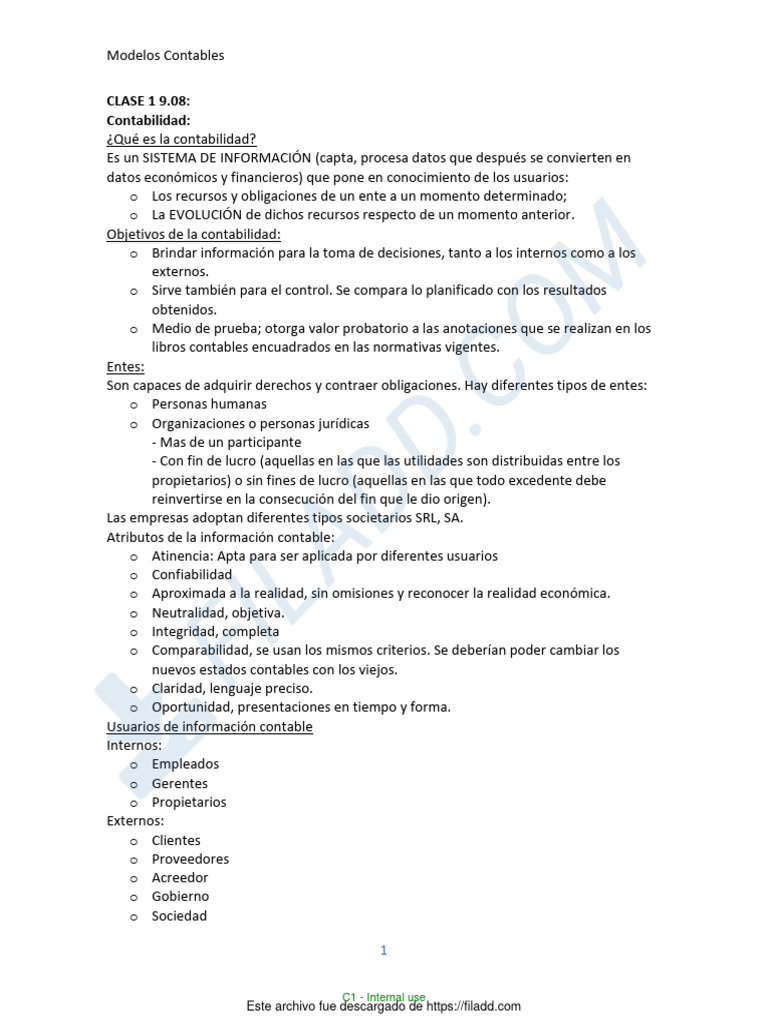 Modelos Contables 1 | PDF | Contabilidad | Bancos