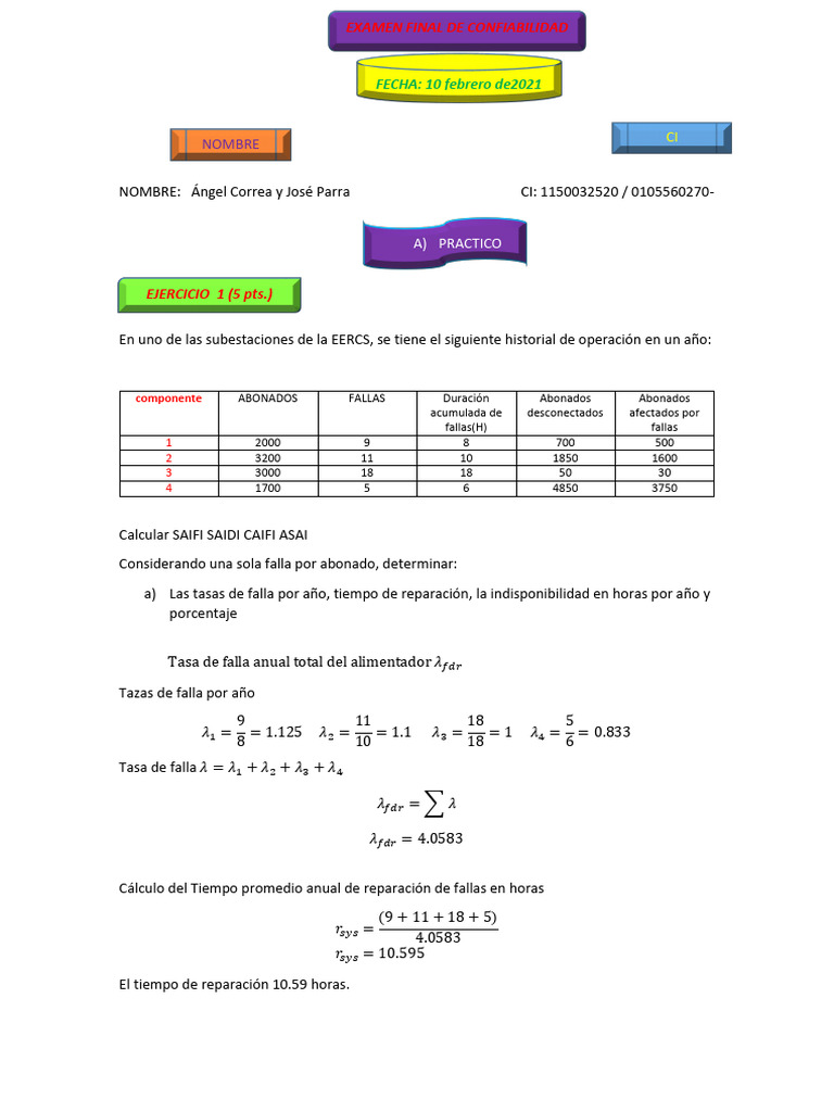 Nombre: FECHA: 10 Febrero De2021 | PDF | Cantidades fisicas