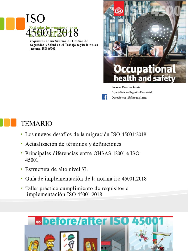 Desafíos de la migración a ISO 45001 | PDF | Seguridad y salud ocupacional