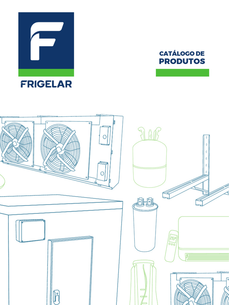 Catálogo de Produtos Frigelar | PDF | Ar condicionado | Refrigeração