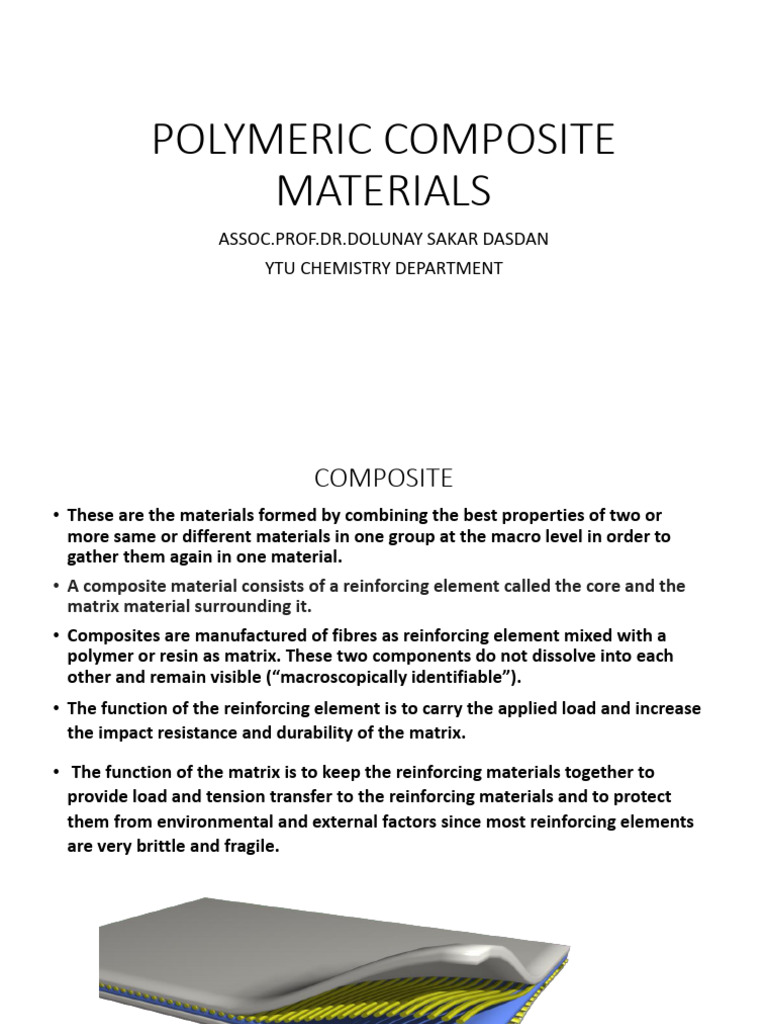 Polymeric Composite Materials-3 | PDF | Composite Material | Boron