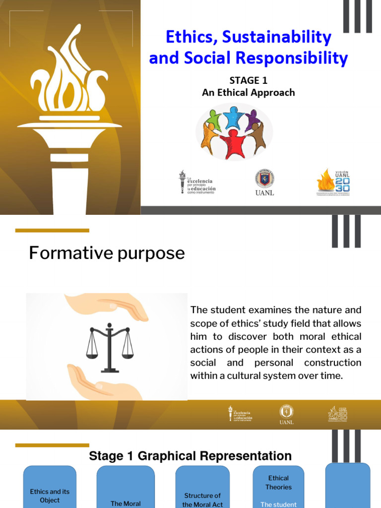 Presentation-Ethics, Sustainability and Social Responsability-Stage 1 ...