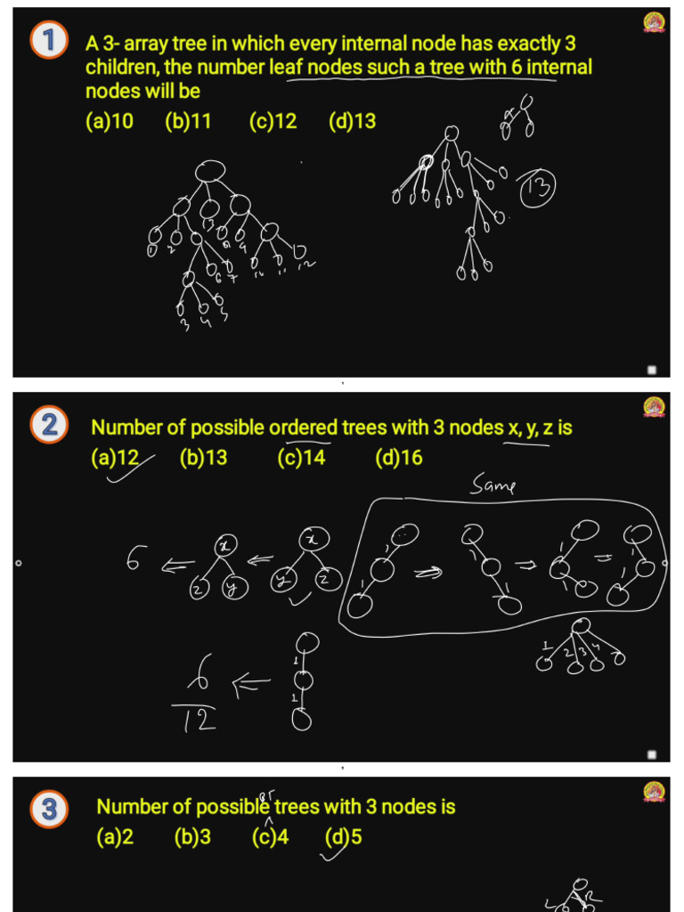 Dsa Tree Test Part 2.1 | PDF