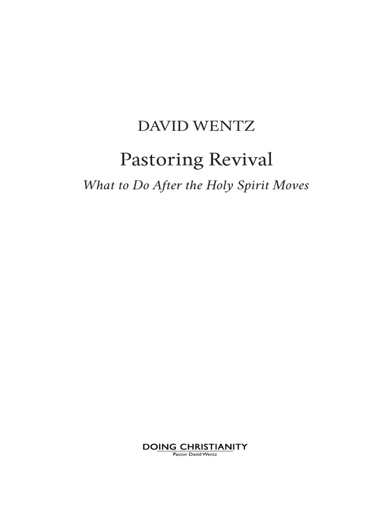 Pastoring Revival | PDF | Christian Revival | Pentecostalism