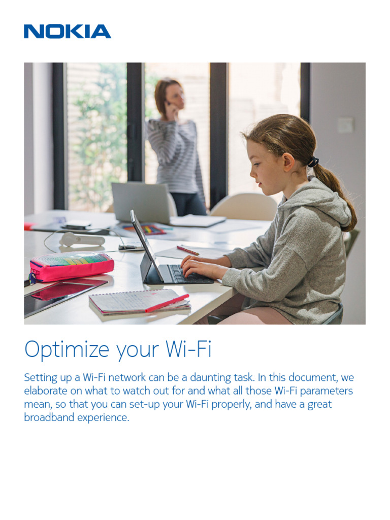 Nokia Optimize Your Wi Fi Use Case en | PDF | Wi Fi | Electromagnetic Interference