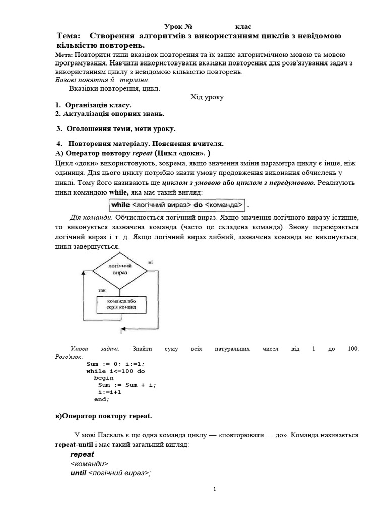 Урок 3 д | PDF