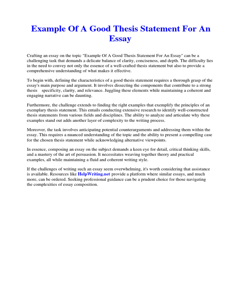 Crafting Effective Thesis Statements | PDF | Existentialism | Graphene
