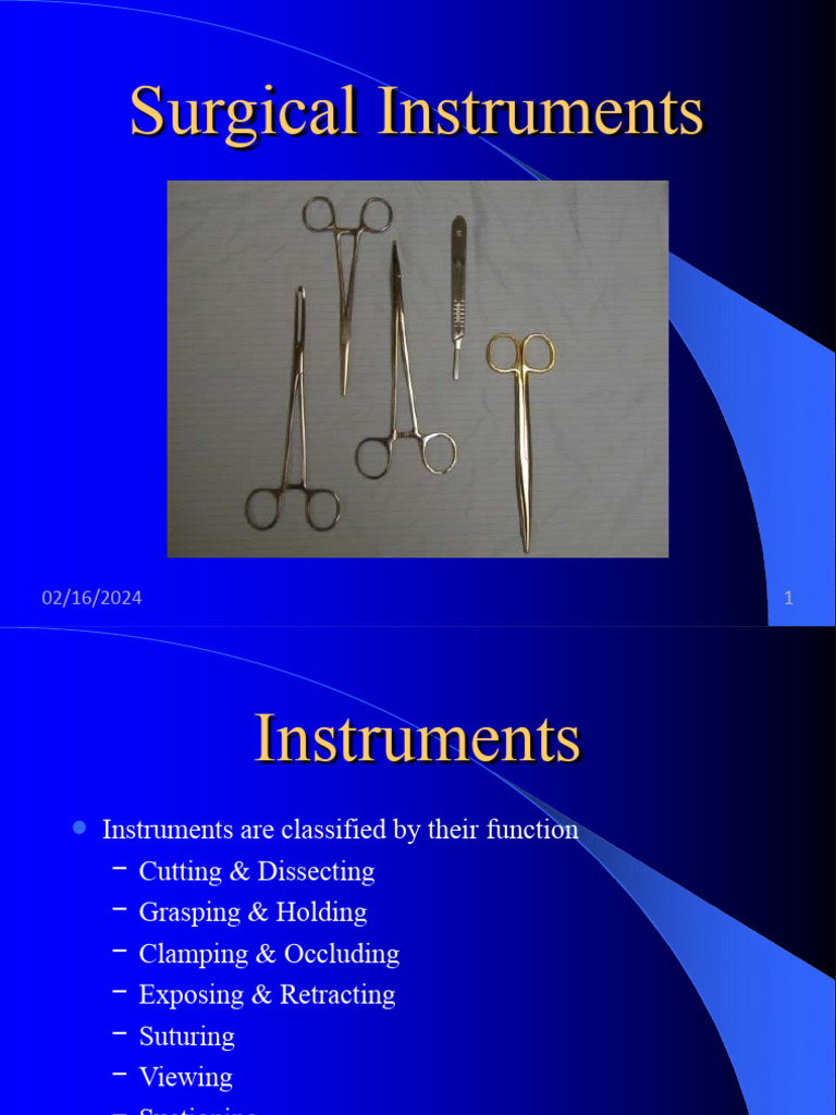 Surgical Instruments 1400 12-1-20 44 | PDF | Surgical Suture | Blade