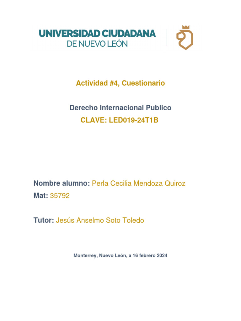 Cuestionario DINTER #4 | PDF | Bancos | Dinero