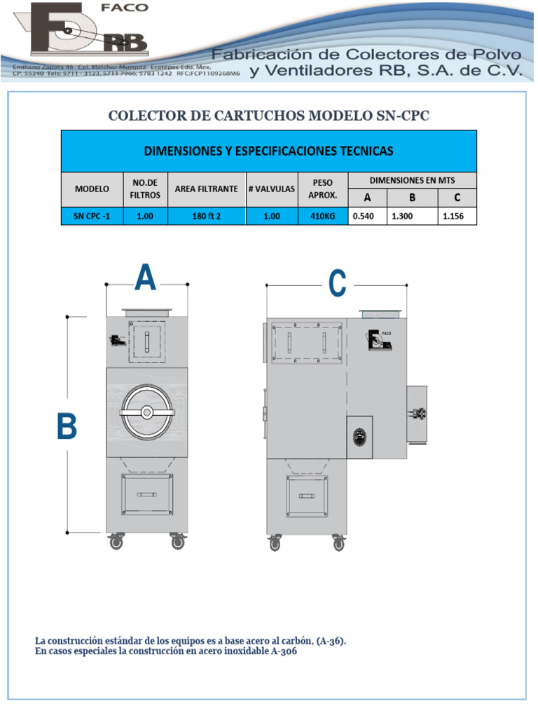 Colector Modelo SN-CPC | PDF | Ingeniero civil | Ingeniería estructural