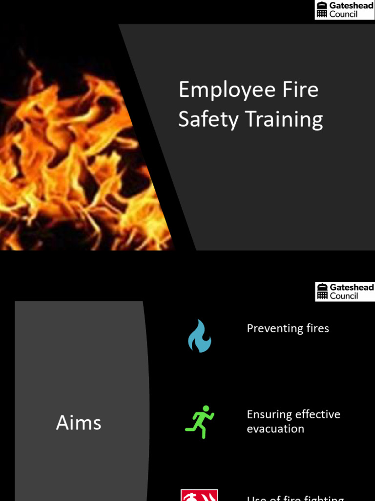 Employee Fire Safety Training - Updated | PDF | Fires | Occupational ...