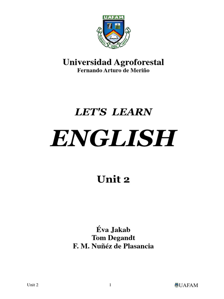 Unit 2 Final | PDF | Family | Plural