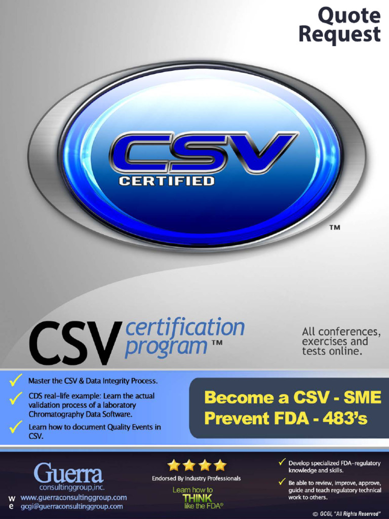 GCGI's CSV - Quote Request - Version 2019 | Download Free PDF | Comma ...