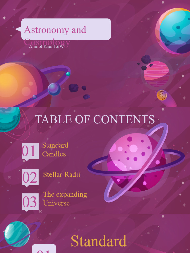 Astronomy: Standard Candles & Universe Expansion | PDF | Stars ...