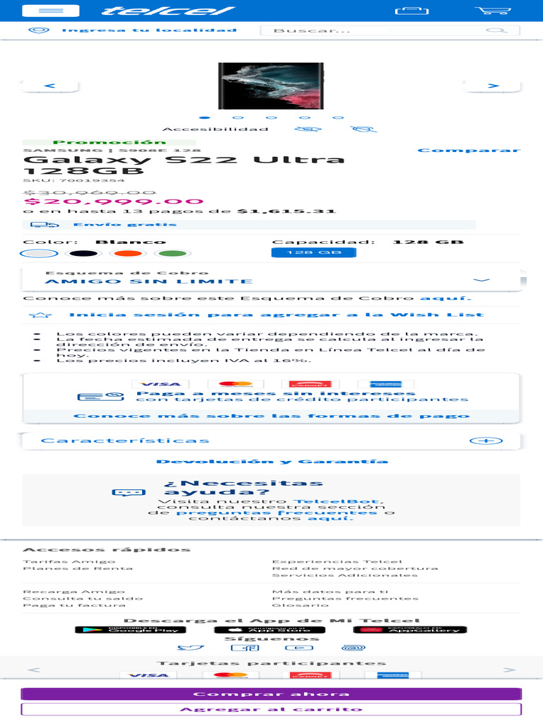 Telcel Tienda | PDF | Las compras en línea