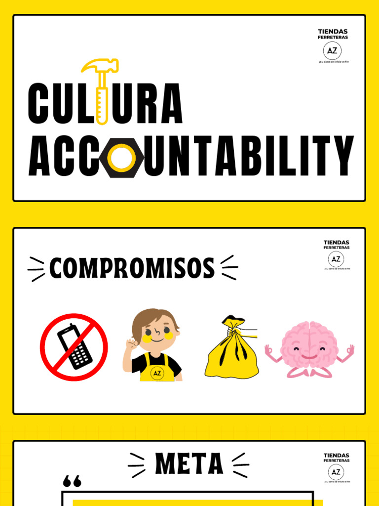 Cultura Accountability | PDF | Negocios | Relaciones personales ...
