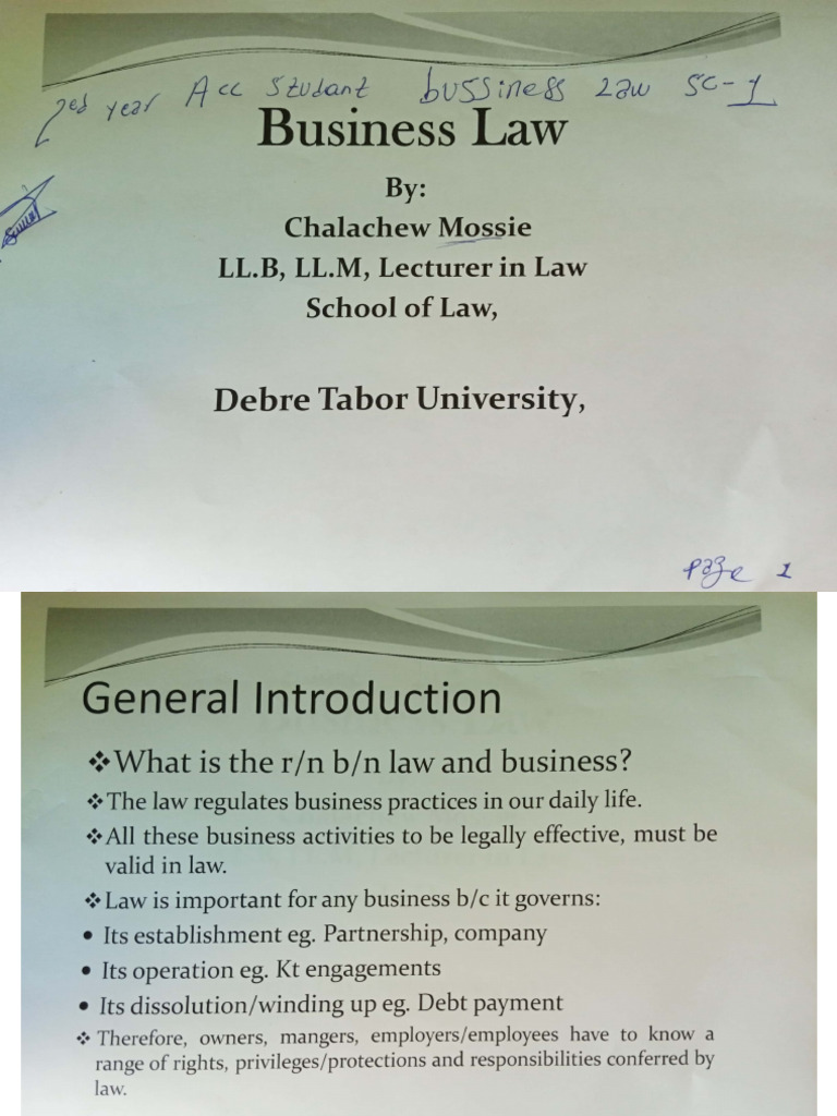 Business Law | PDF