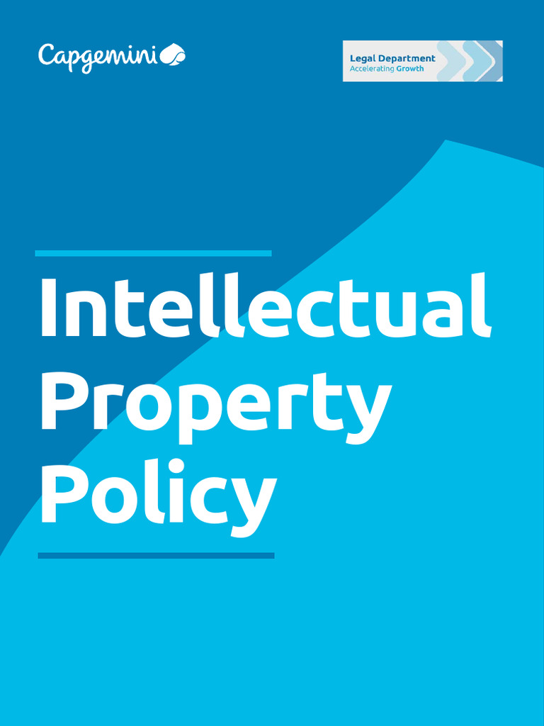 IP Policy Design Final Web | PDF | Intellectual Property | Copyright