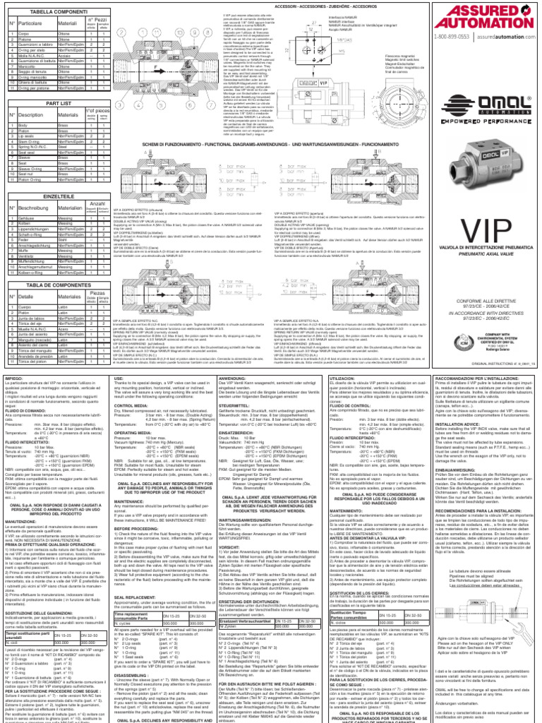 VIP Install Maint | PDF | Materials | Mechanical Engineering