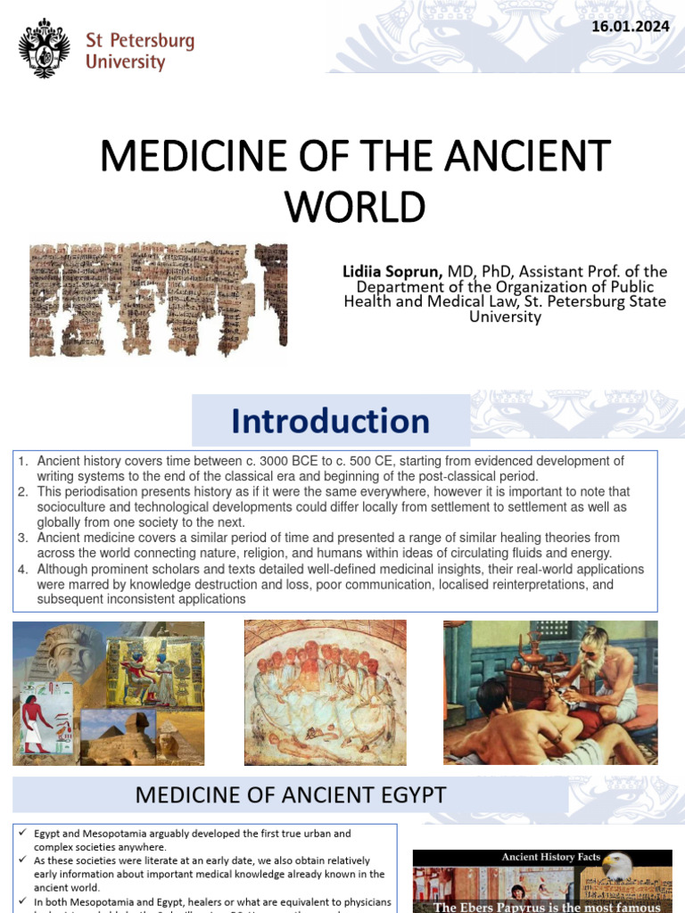 Medicine of The Ancient World | PDF | Traditional Chinese Medicine ...