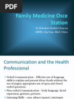 Dizziness History Taking OSCE Checklist | PDF | Vertigo | Epidemiology