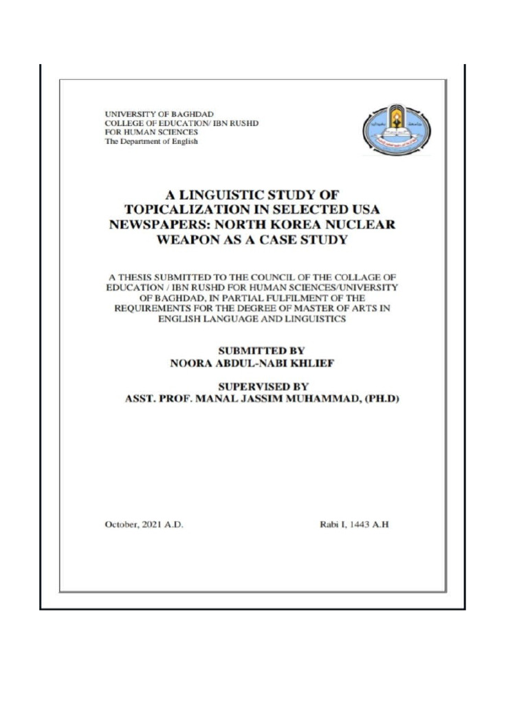 The Use of Passivization | PDF | Syntax | Verb