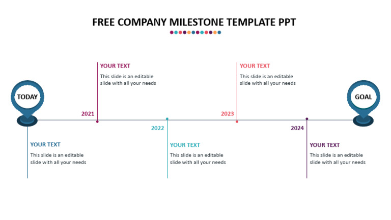 Free Editable Company Milestone Template | PDF