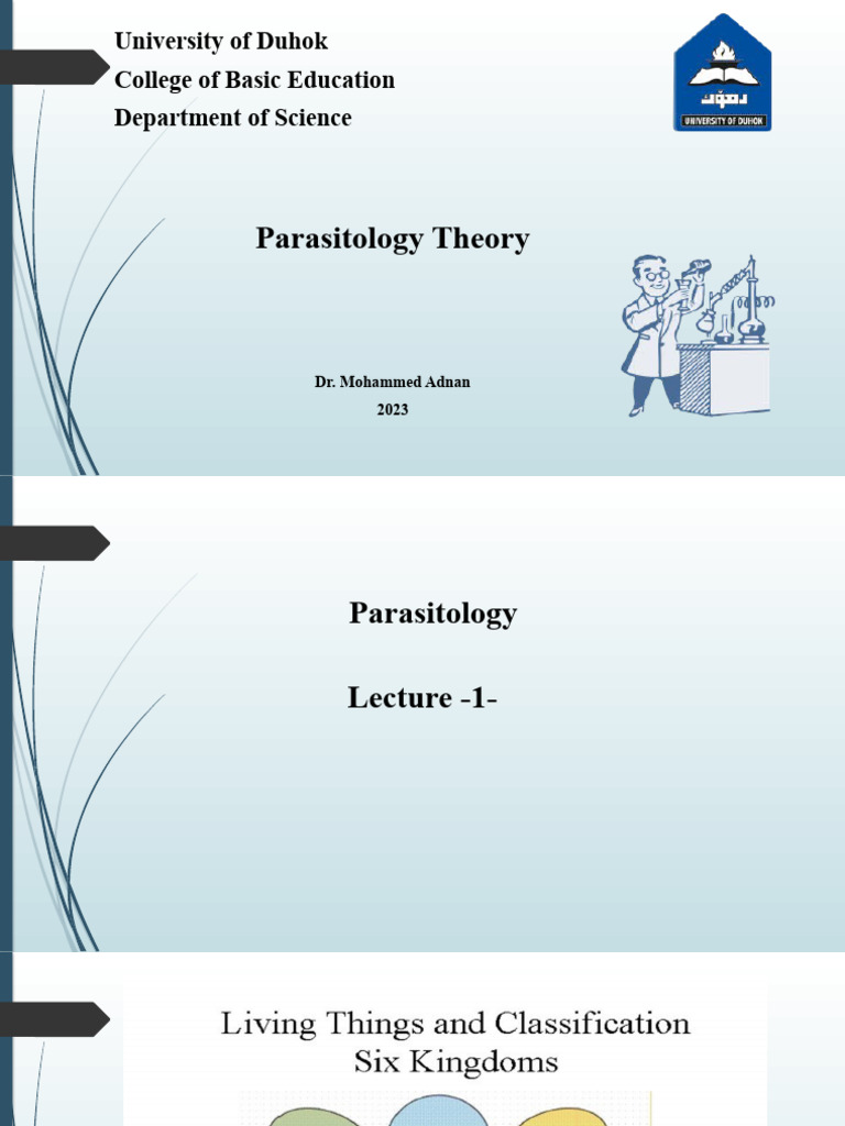 Parasite Types and Life Cycles Explained | PDF | Parasitism | Medical ...