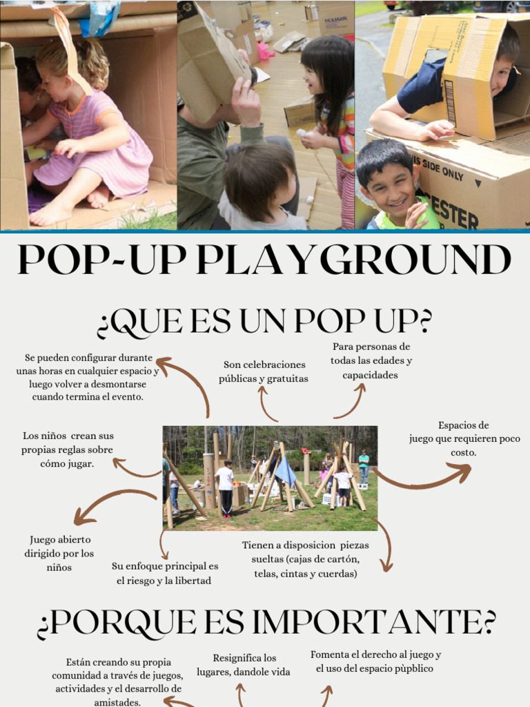 Pop-Up Playground | PDF | Hogar, jardinería y bricolaje | Arte
